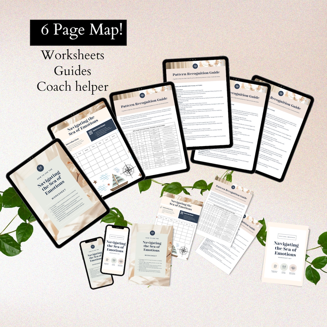 Emotional Regulation Coaching Worksheets Mental Health Worksheets ...