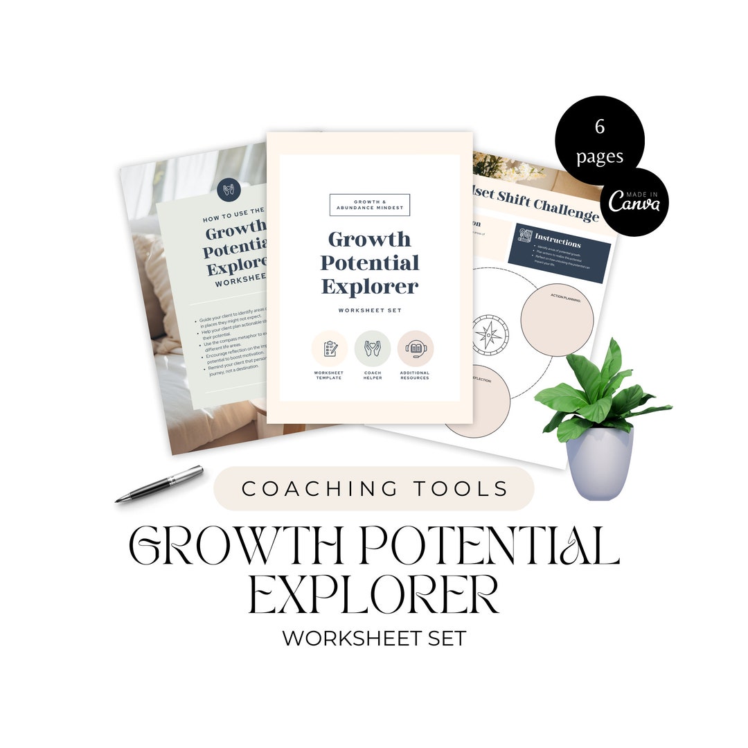 Growth Worksheets Growth Mindset Self Love Worksheet Personal ...