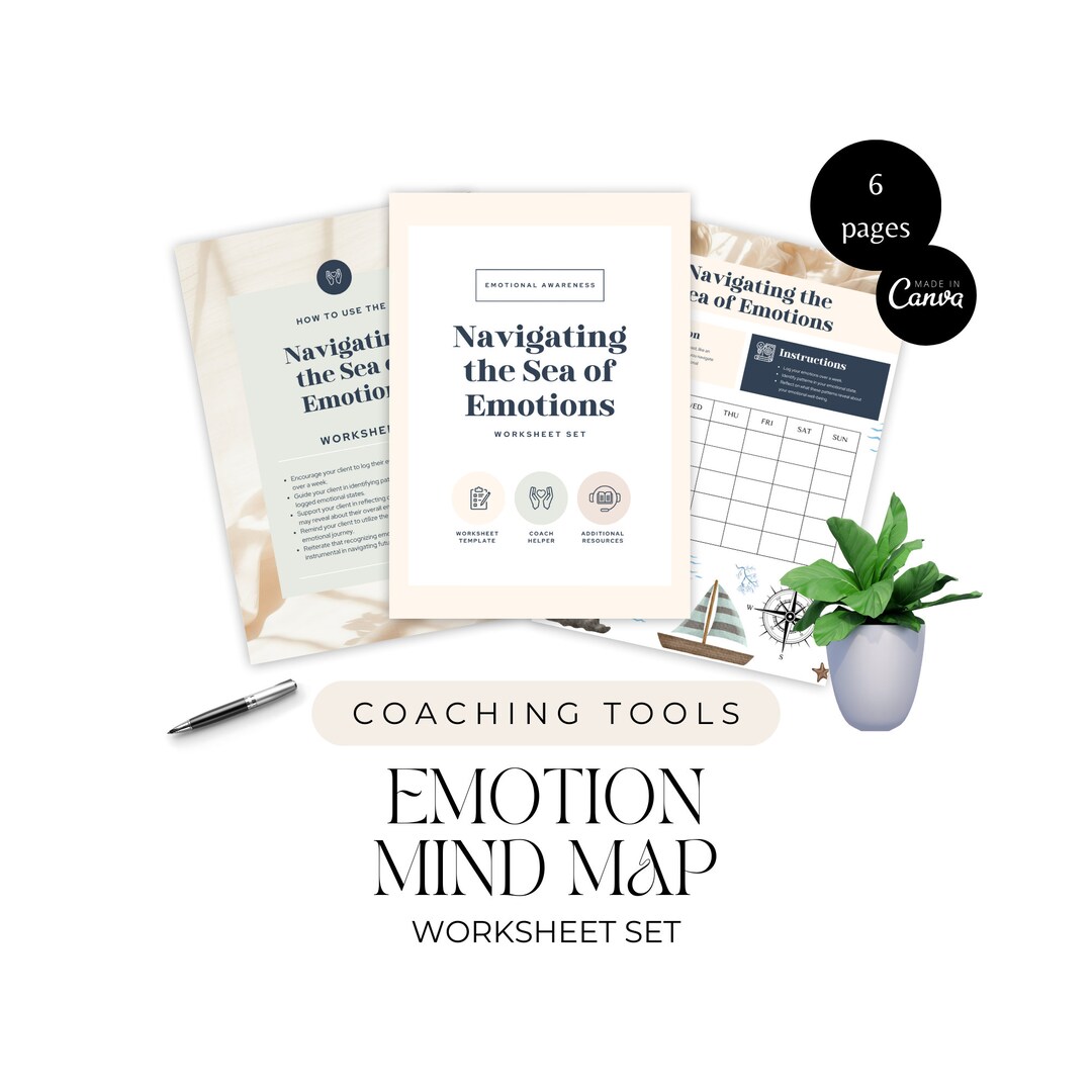 Emotional Regulation Coaching Worksheets Mental Health Worksheets ...