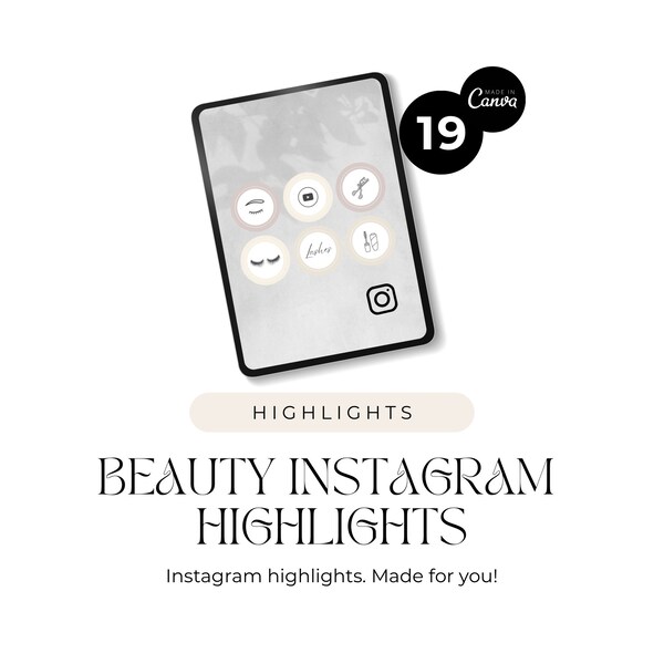Instagram Price List and Highlight Covers Template - Etsy