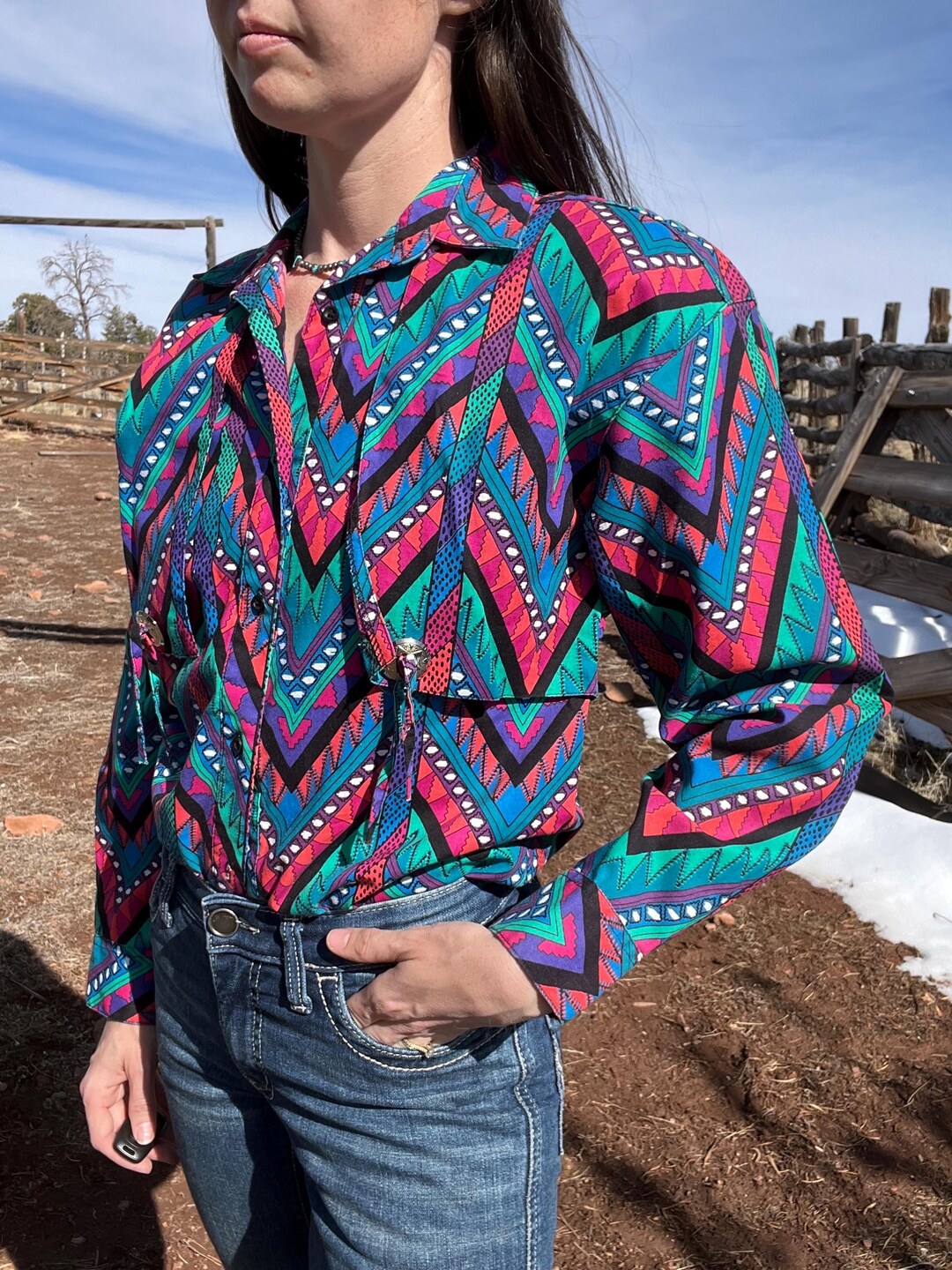 Vintage Western Shirt, Vintage Wrangler, Vintage Western Clothing ...