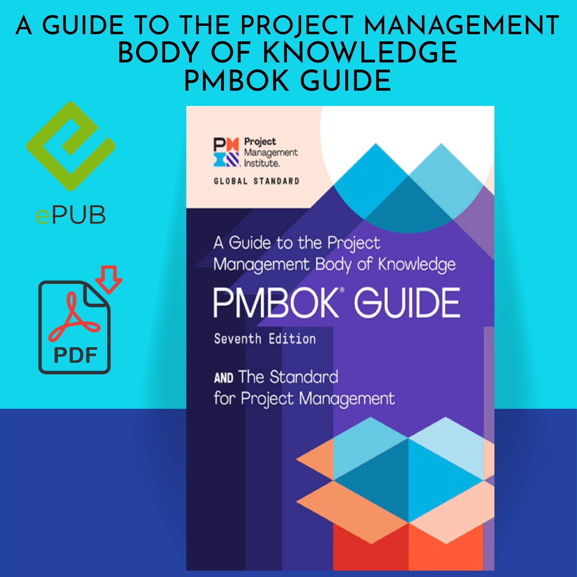A Guide to the Project Management Body of Knowledge PMBOK - Etsy