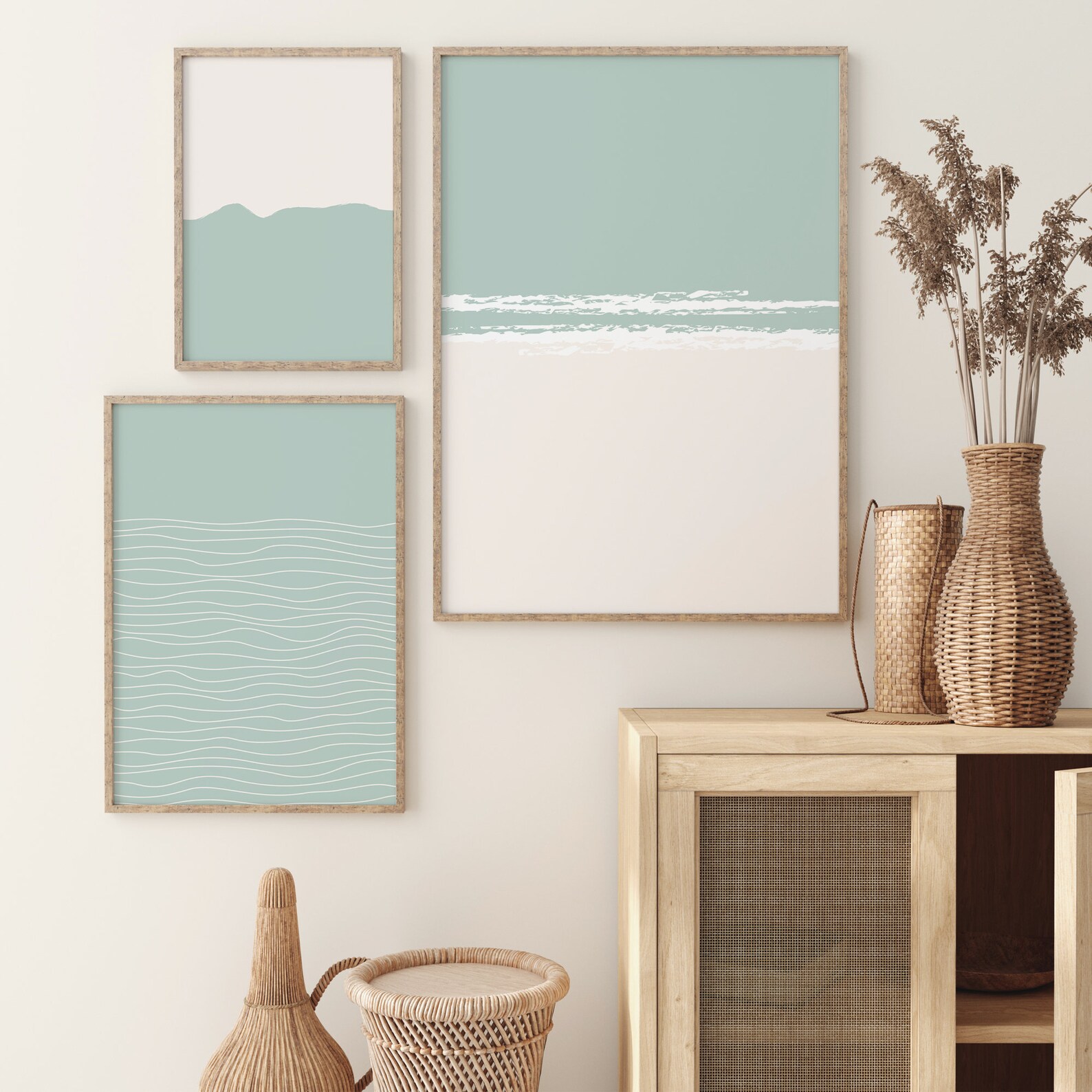 Seaside Serenity: Coastal Downloadable Prints Sea Collection Beach ...