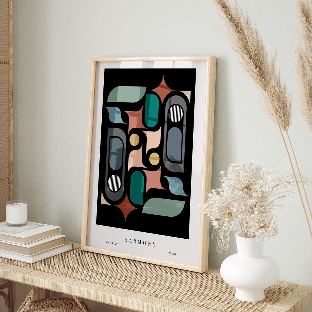 Visual Design Collection "harmony", Graphic Design Poster, Minimalist ...