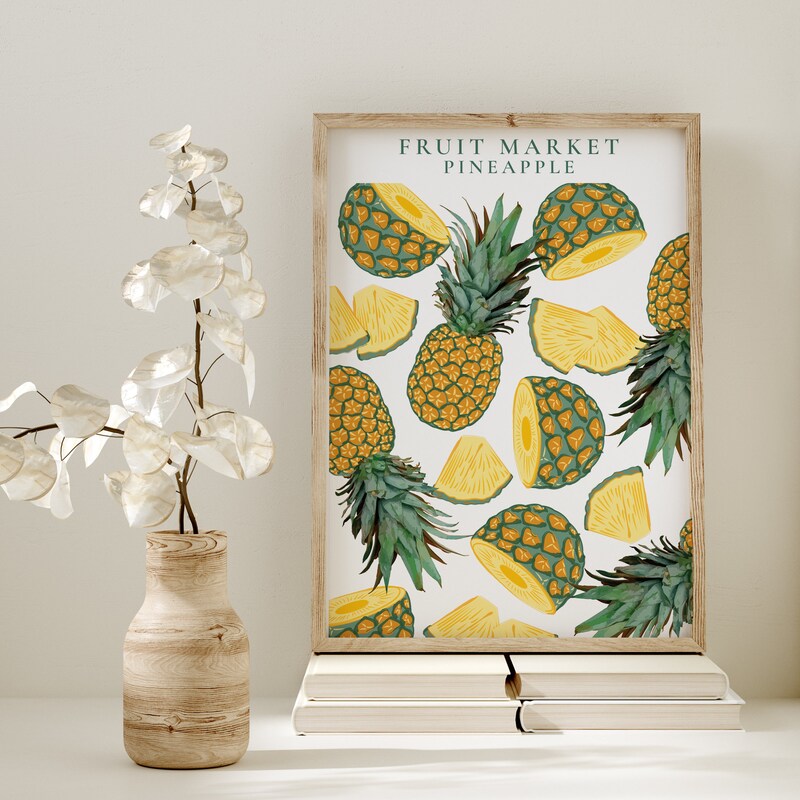 Pineapple Poster - Etsy