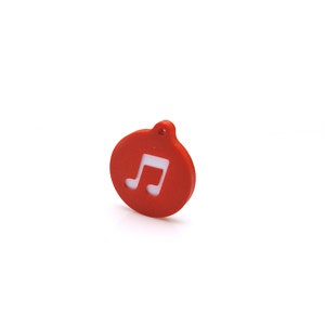 NFC Music Tag 3D Printed Smart Tag, Eco-friendly Keyring, Gift - Etsy