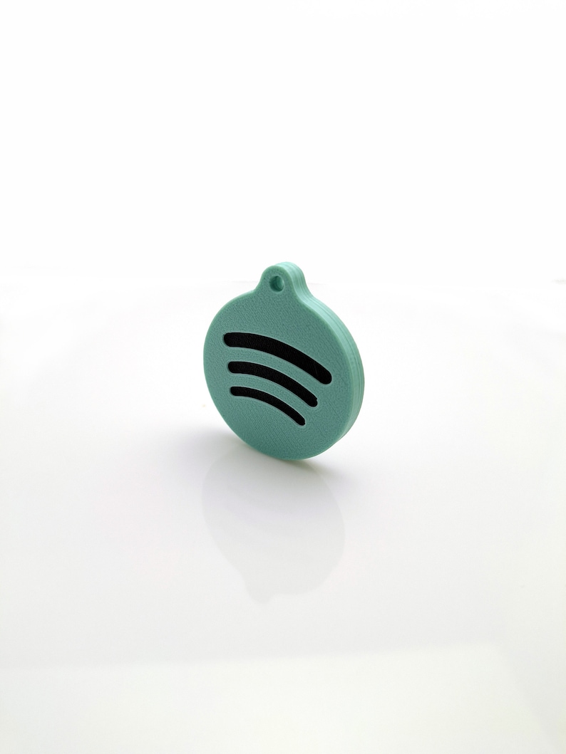 NFC Music Tag 3D Printed Smart Tag, Eco-friendly Keyring, Gift - Etsy