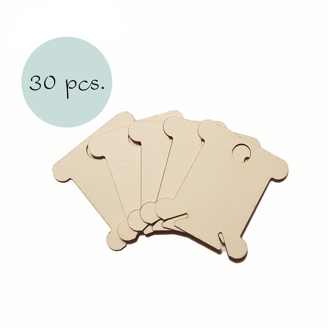 Set of Floss Bobbins 30 Pcs. Thick Cardboard Bobbin - Etsy