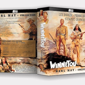 Winnetou Karl May Collection Complete Box Uhd/blu-ray Cover German - No ...