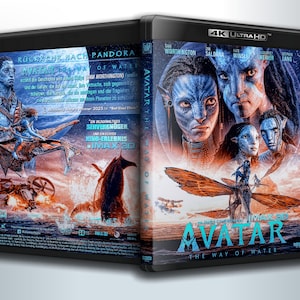 Avatar - the Way of Water - Set of 2 Blu-ray Covers for Printing 4k Blu ...