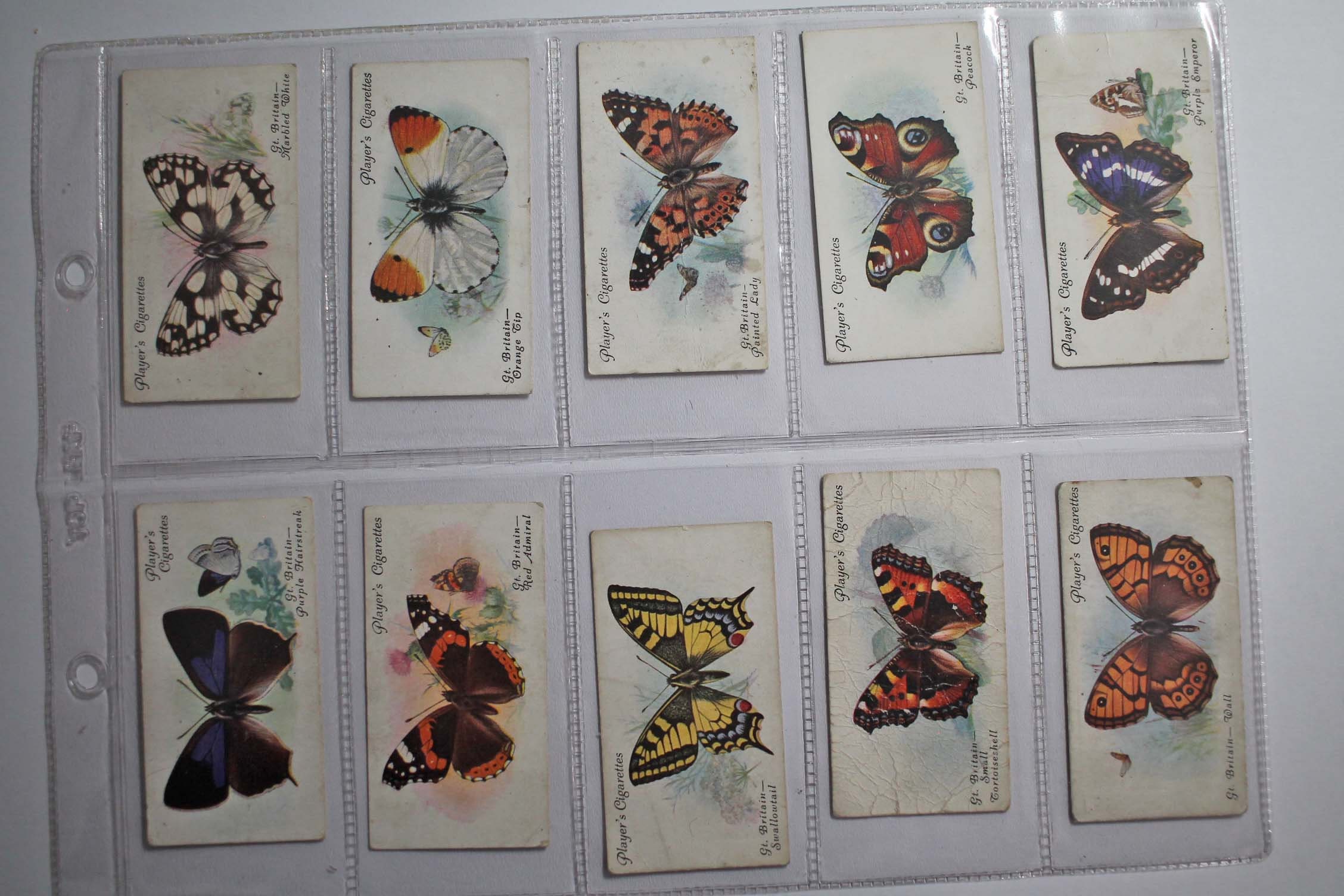 Butterflies ca1932. Series of 50 Cigarette Cards by John Player & Sons ...