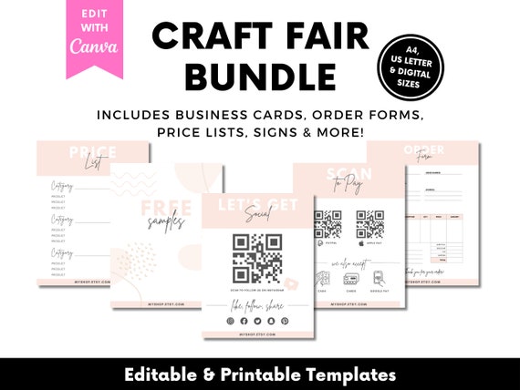 Craft Business Cards Printables