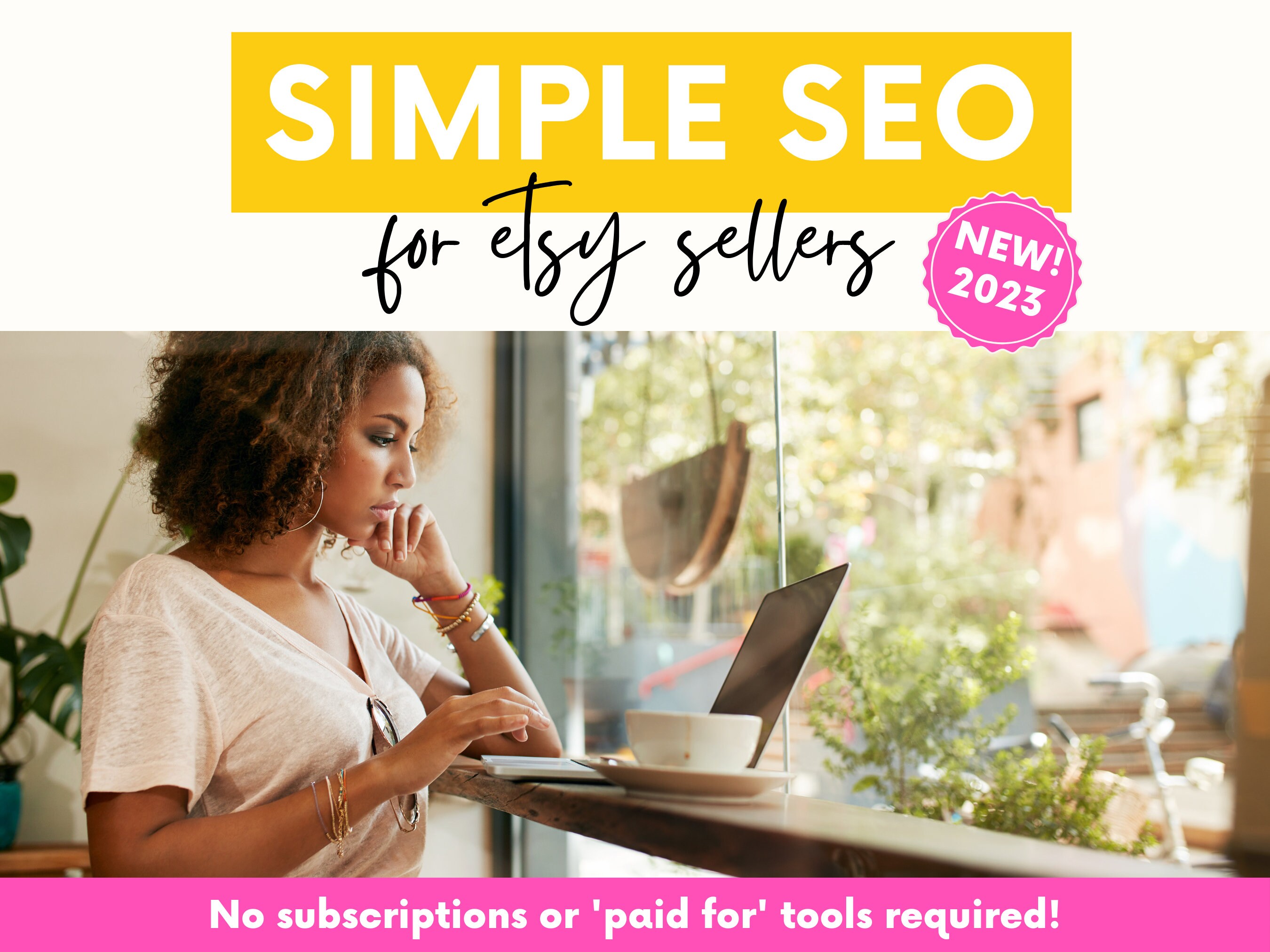 Simple Etsy SEO Guide How to Rank on the First Page of Etsy Shop Help for Keywords, Titles and ...