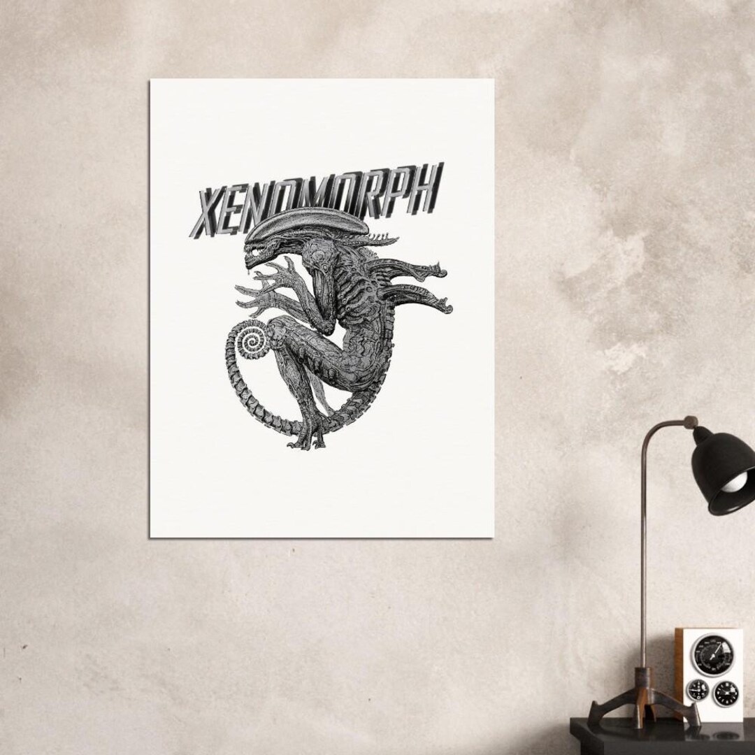 XENOMORPH | Museum-quality Matte Paper Poster - Etsy