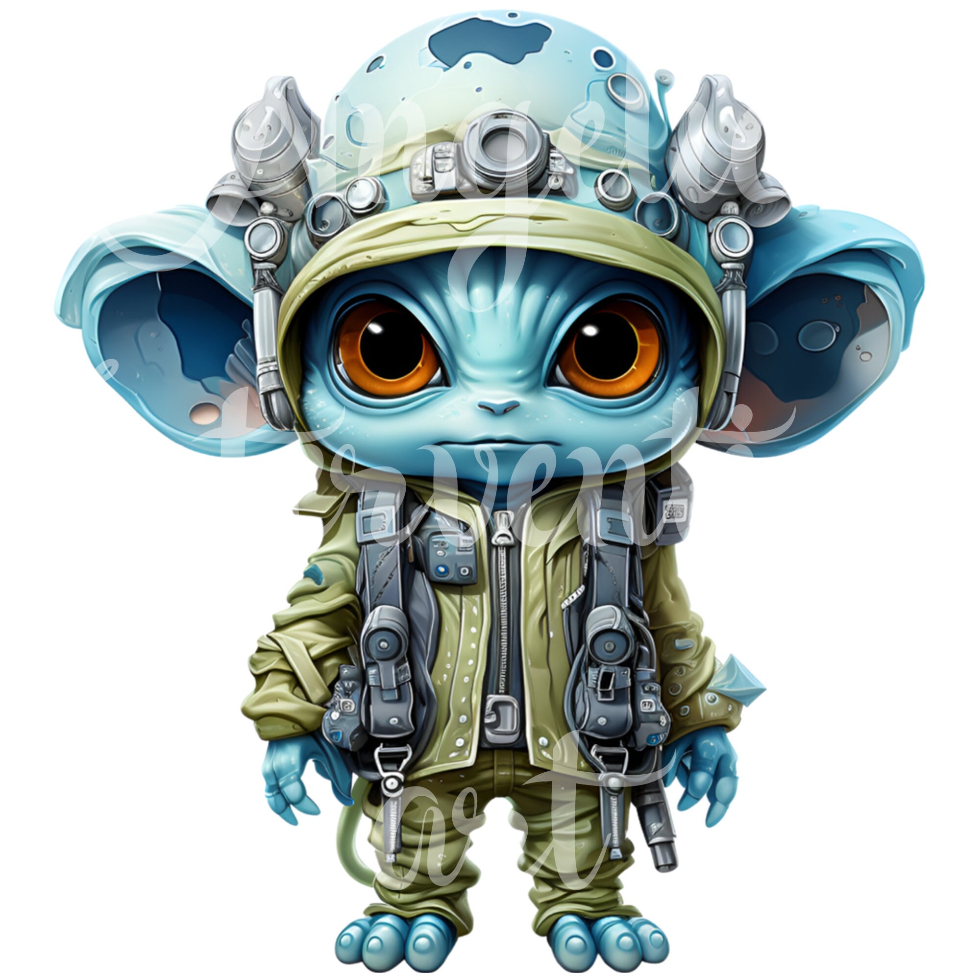 Cute Alien PNG Bundle Adorable Aliens for Kids' Crafts - Etsy