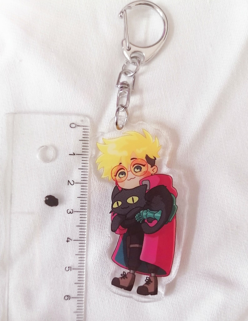 Trigun Stampede Keychain Vash Wolfwood Acrylic Charm 6cm - Etsy