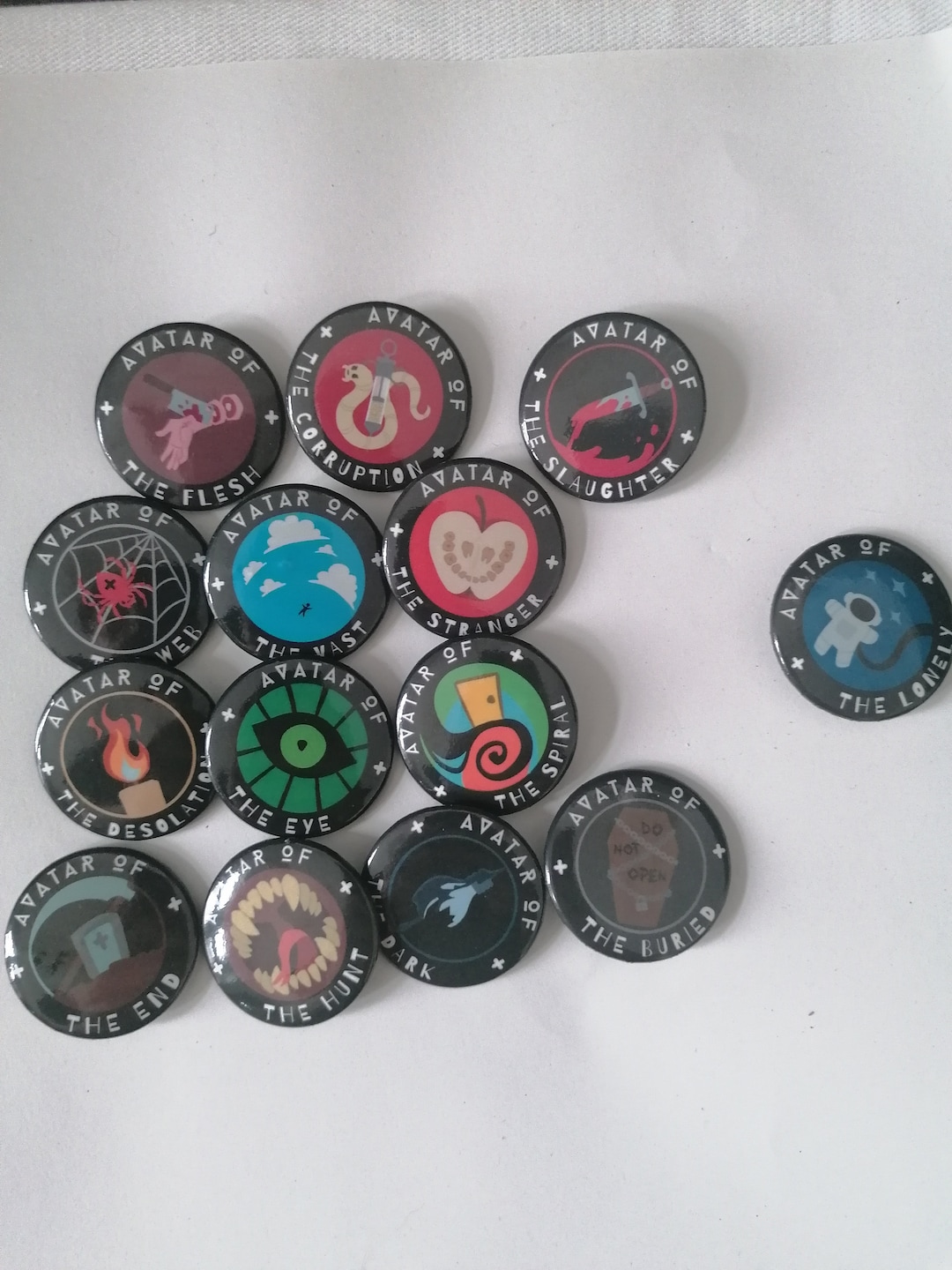 The Magnus Archives Entities Buttons - Etsy