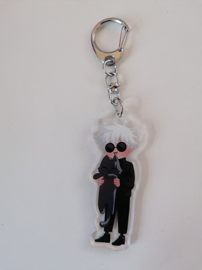 Jujutsu Kaisen Acrylic Keychains Charms Gojo Geto - Etsy
