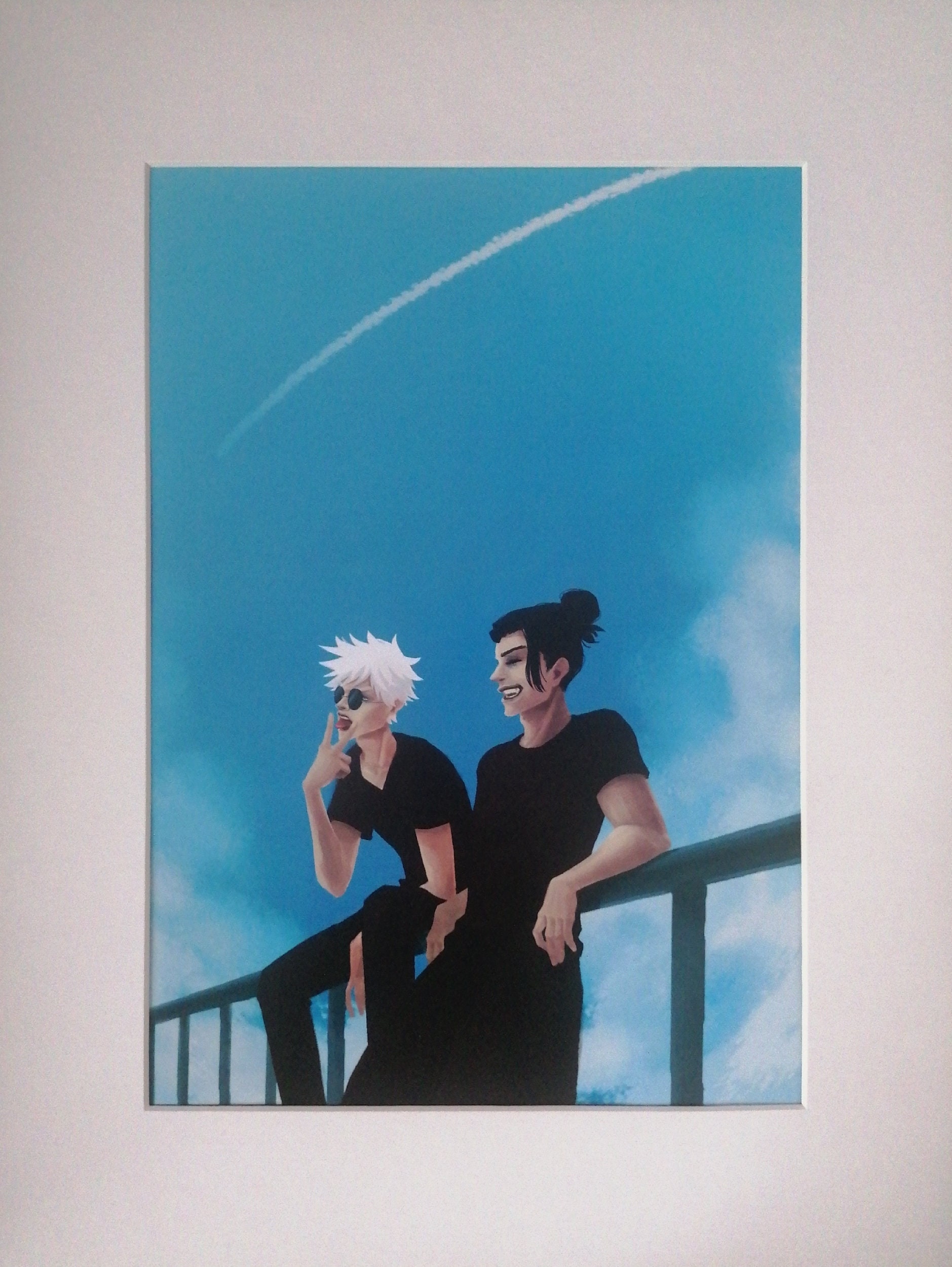 Jujutsu Kaisen Gojo & Geto Art Print A4 - Etsy