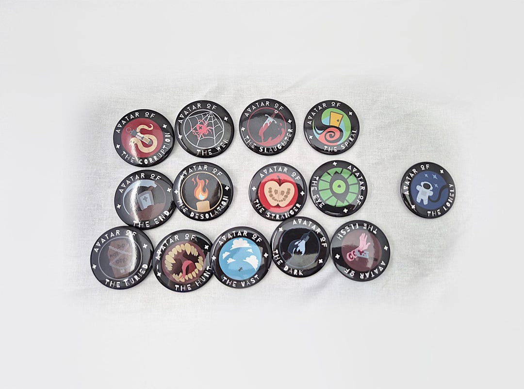 The Magnus Archives Entities Buttons - Etsy