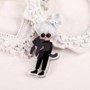 Jujutsu Kaisen Acrylic Keychains Charms Gojo Geto - Etsy