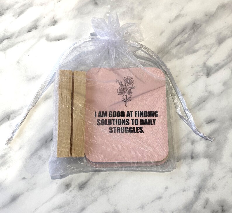 Motherhood Affirmation Cards Set With Stand / 30 Pcs. Mom Life ...