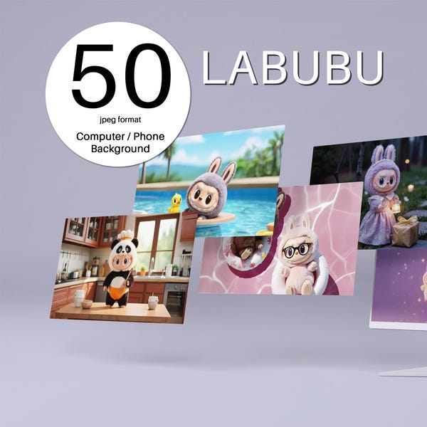 Labubu Pixel Art - Etsy