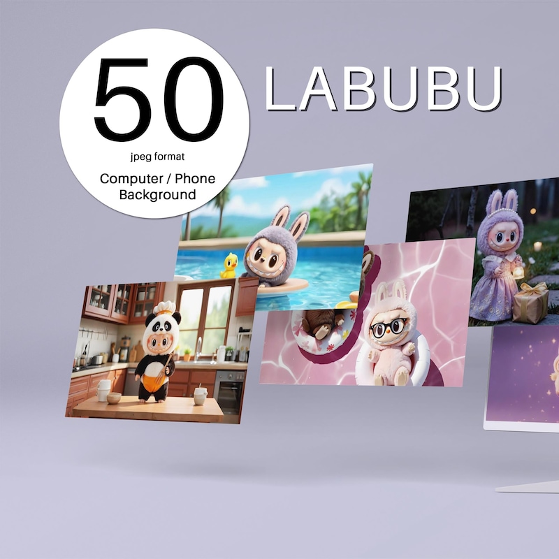 Labubu Pixel Art - Etsy