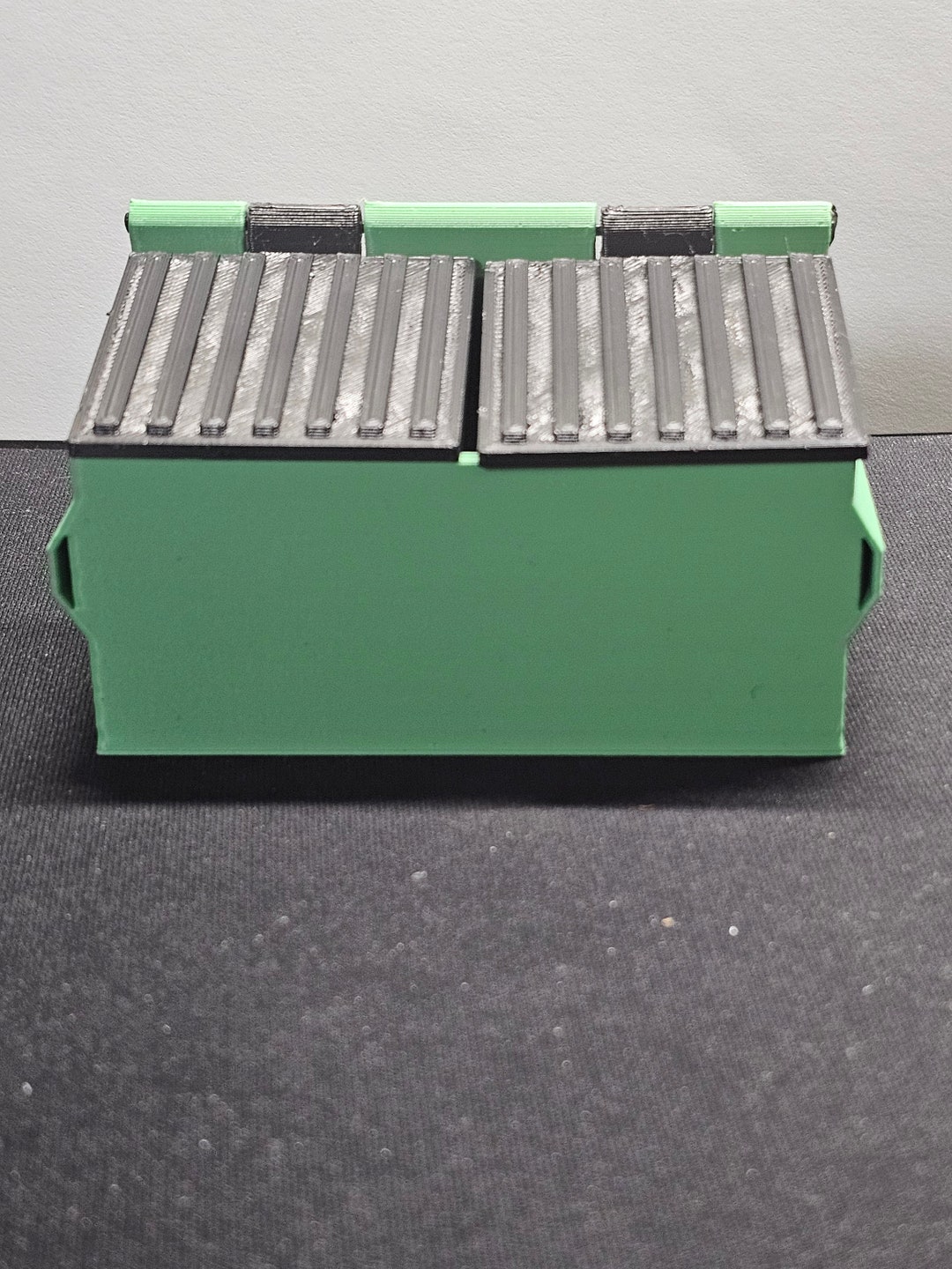 Mini Dumpster Desk Organizer Miniature Office Storage Trash Holder ...