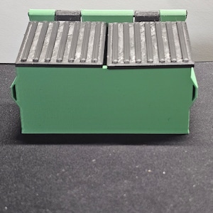 Mini Dumpster Desk Organizer Miniature Office Storage Trash Holder ...