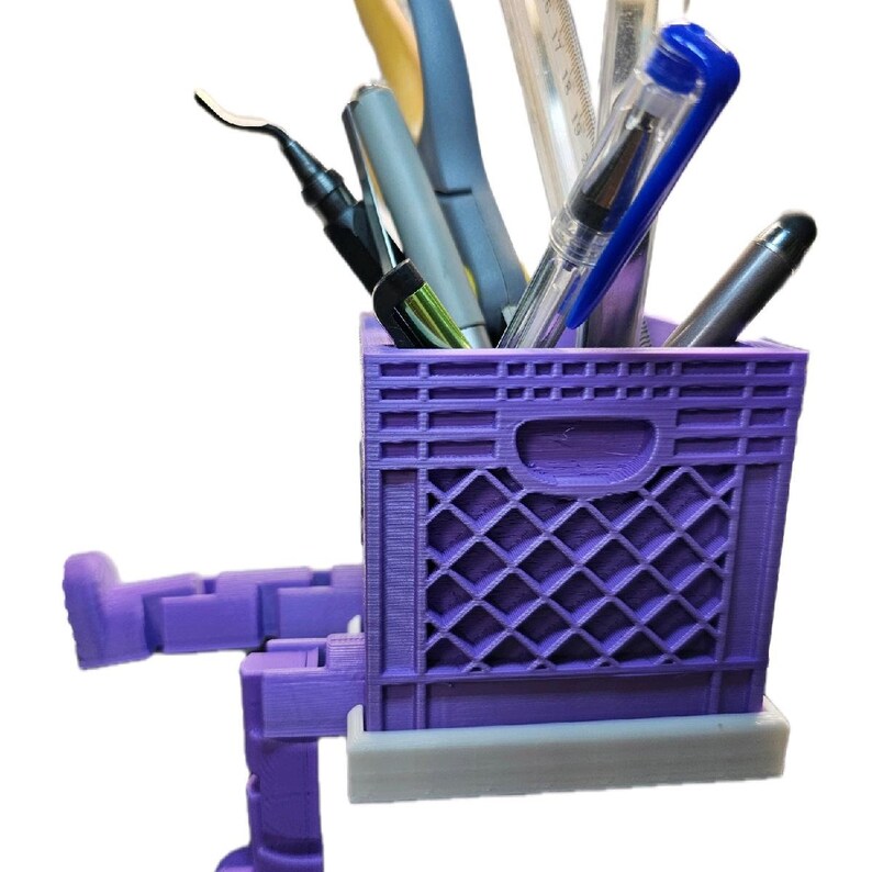 Mini Articulated Crate Planter Crate Inspired Planter Fun Planter ...