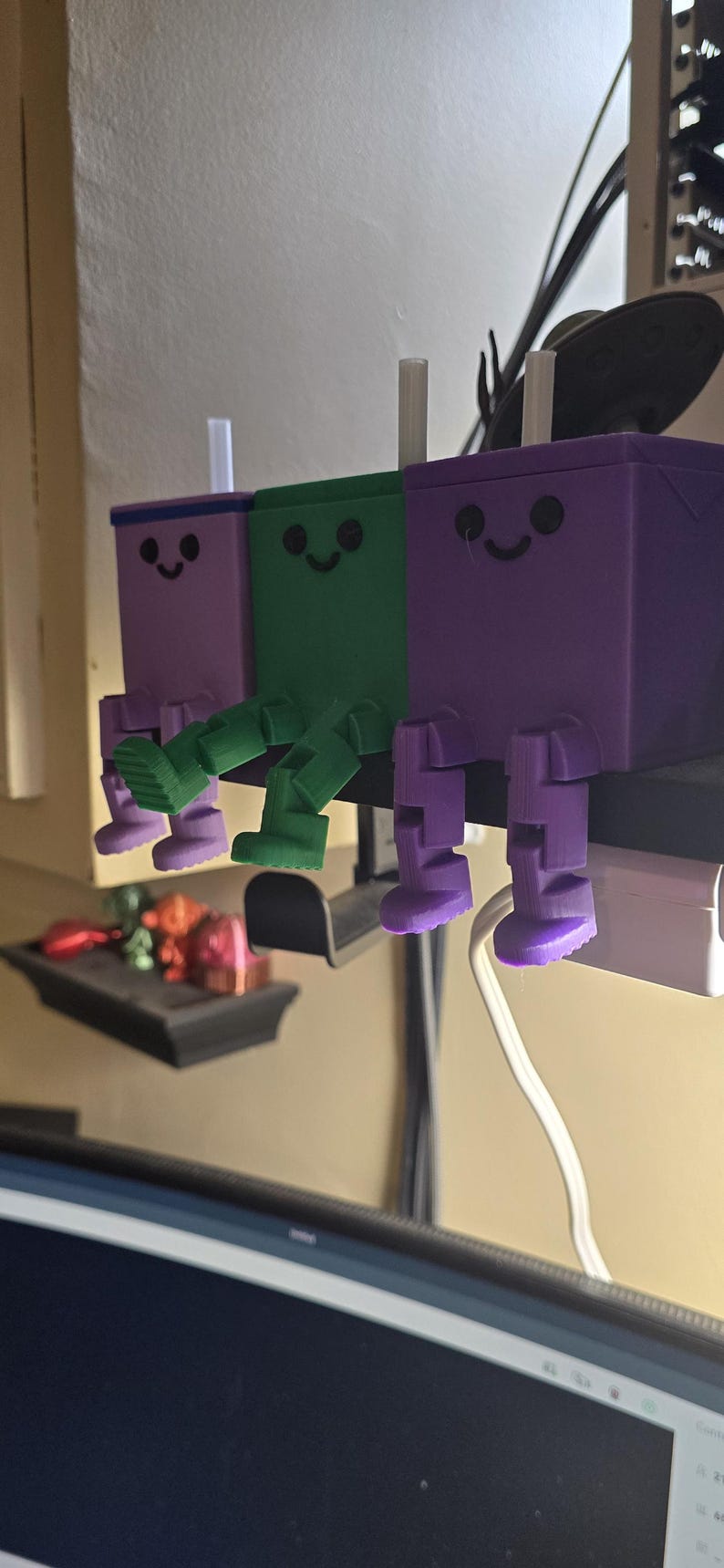 Articulated Juice Box Desk Organizer - Fun & Functional Storage - Etsy