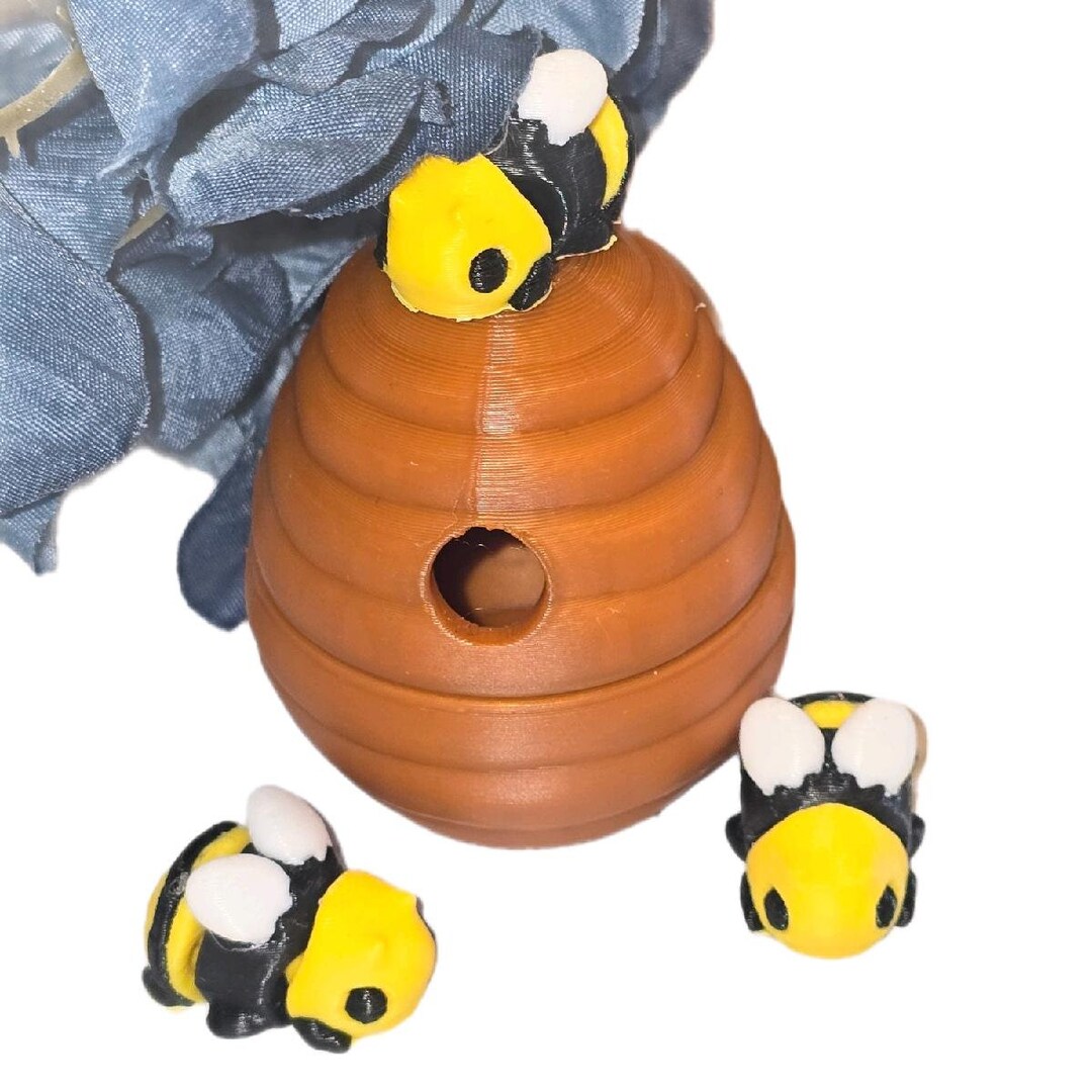 Articulated Beehive Fidget A Whimsical Collectible for Bee Enthusiasts ...