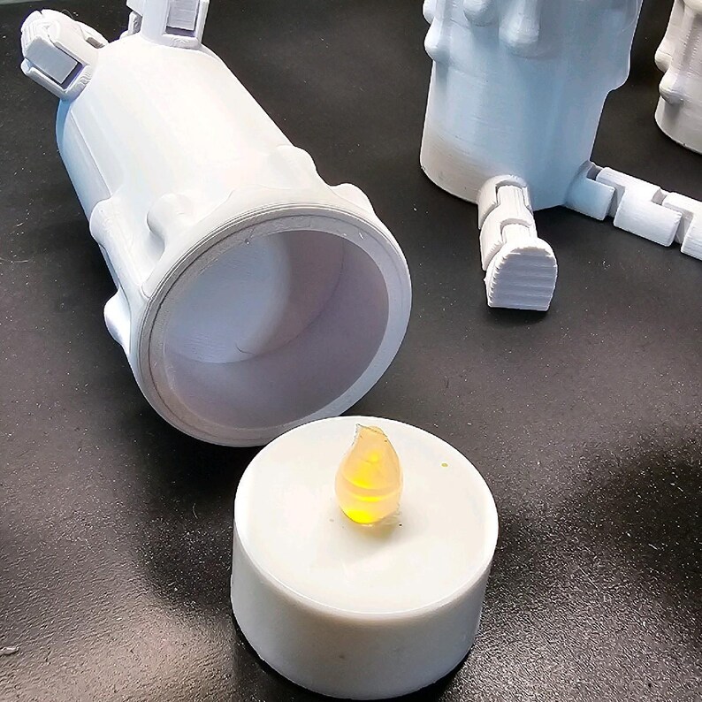 Tea Light Candles With Articulated Legs for Halloween Set of 3 - Etsy