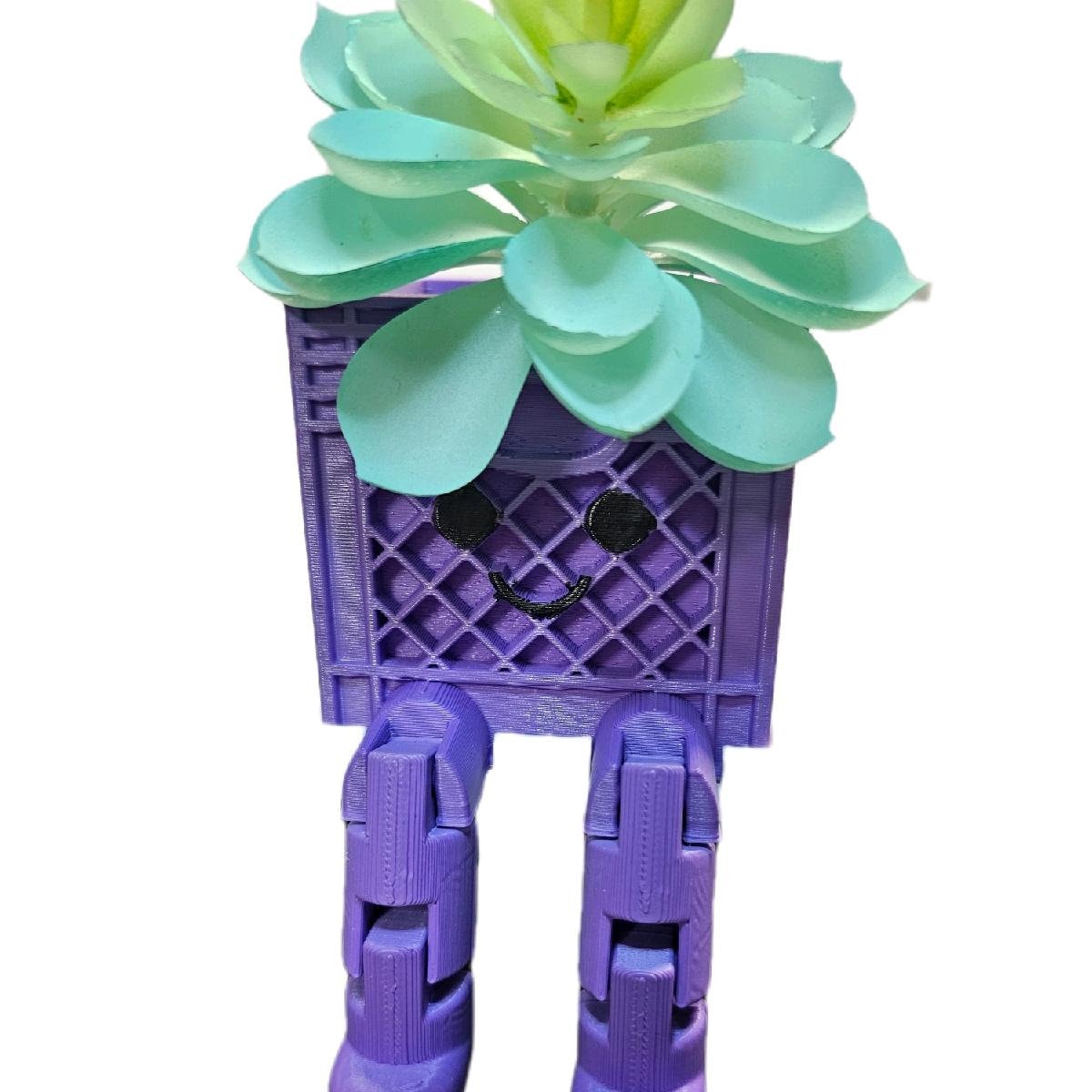 Mini Articulated Crate Planter Crate Inspired Planter Fun Planter ...