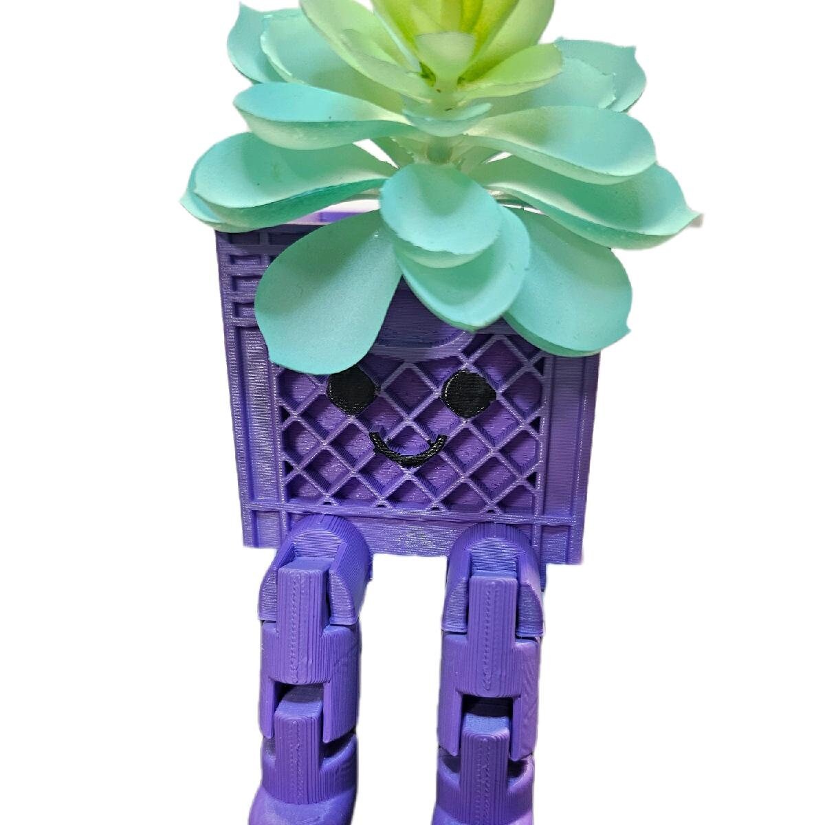 Mini Articulated Crate Planter Crate Inspired Planter Fun Planter ...
