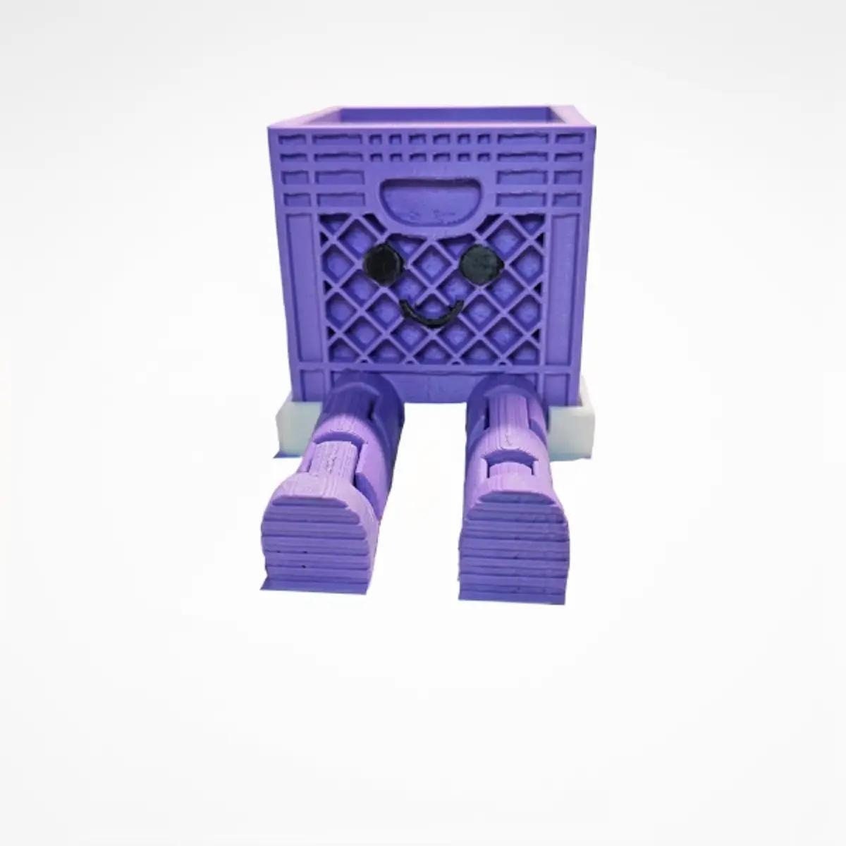 Mini Articulated Crate Planter Crate Inspired Planter Fun Planter ...