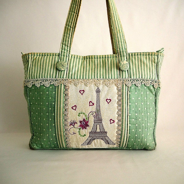Shabby Chic Handbag - Etsy
