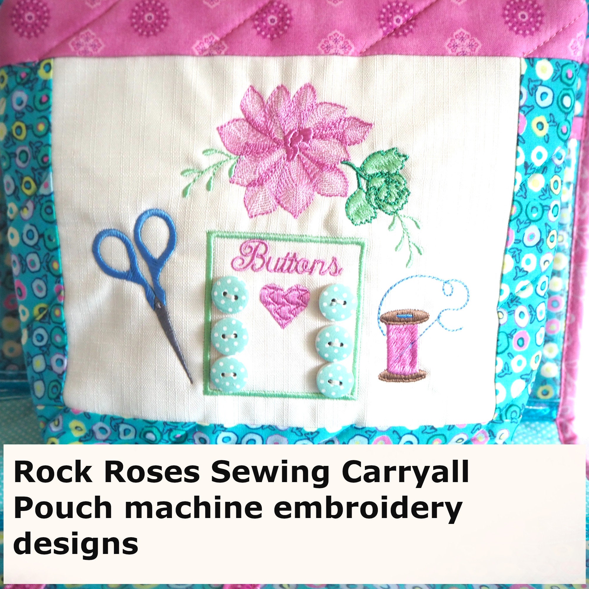 Machine Embroidery Designs Patterns and Sewing Carryall - Etsy
