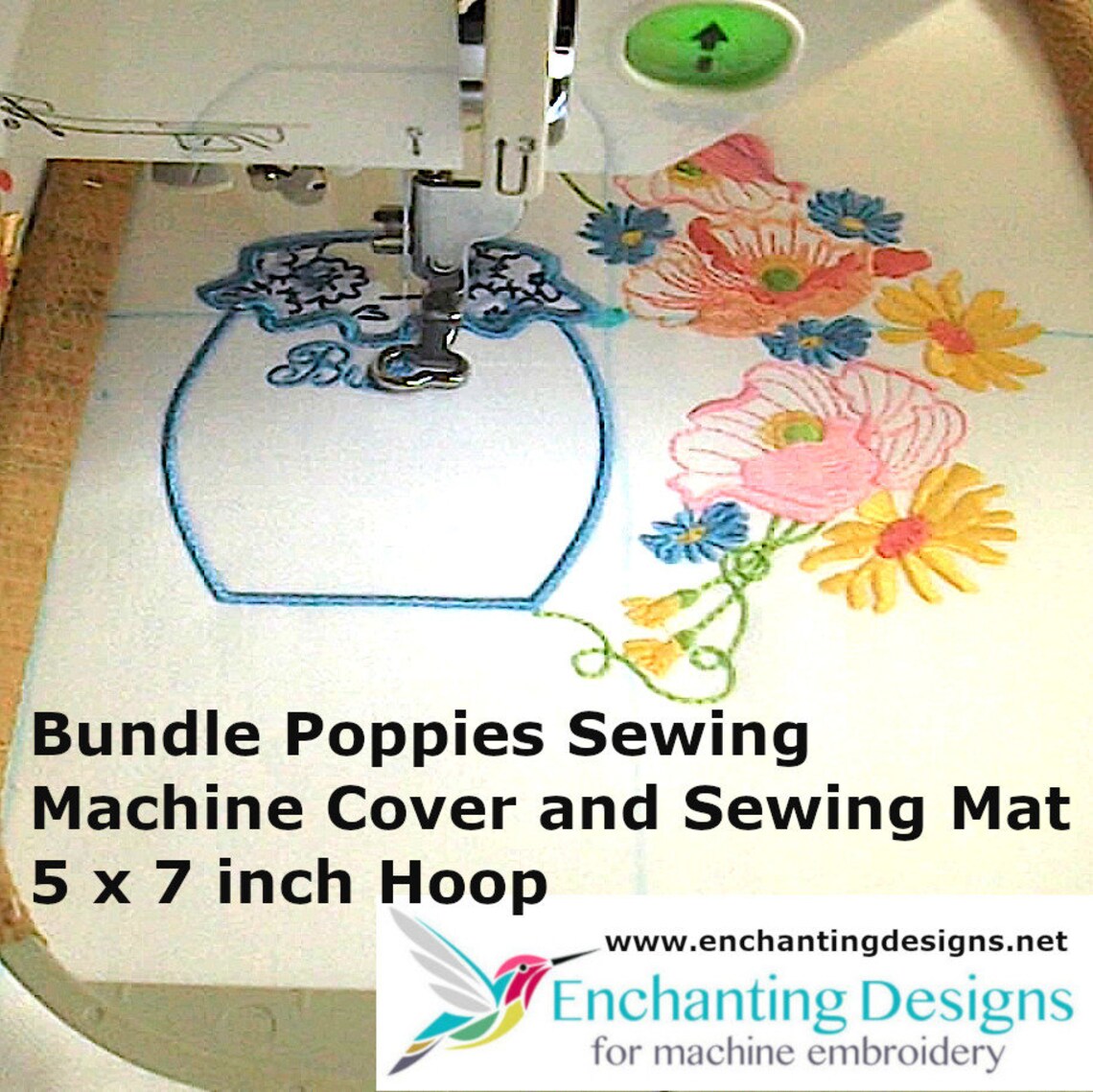 Machine Embroidery Designs Patterns Mat and Machine Cover Instructions ...