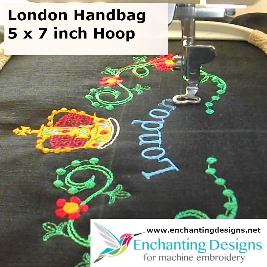 Machine Embroidery Designs, Patterns and Handbag Instructions (london ...