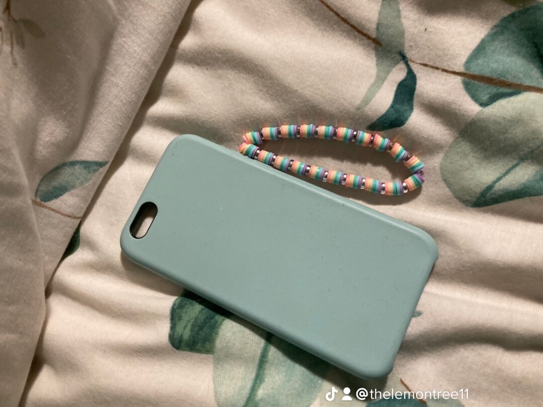 Clay Bead Phone Charm - Etsy