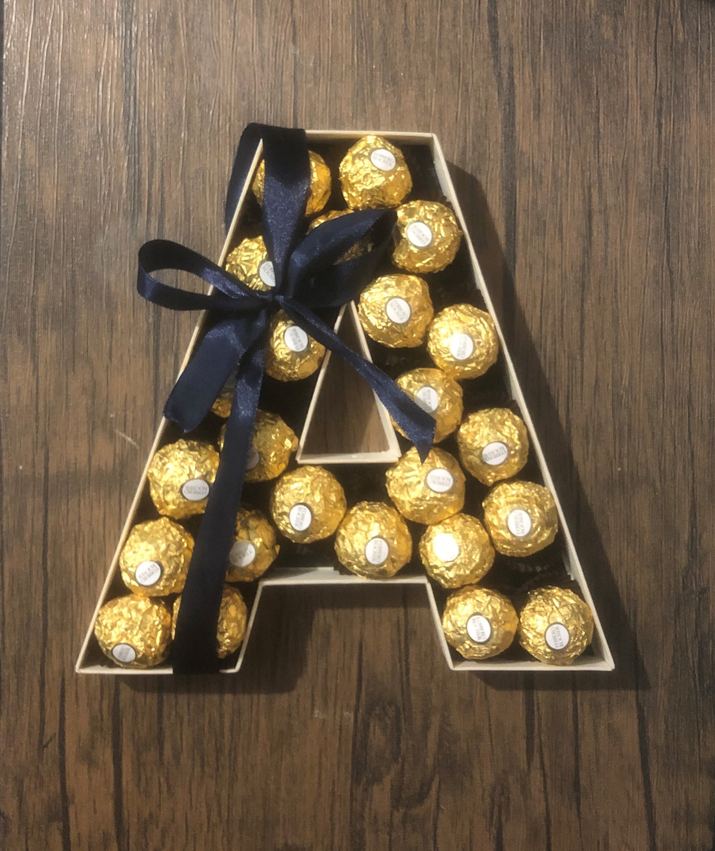 Ferrero Rocher Gifts, Chocolate Filled Letter Gifts, Personalised ...