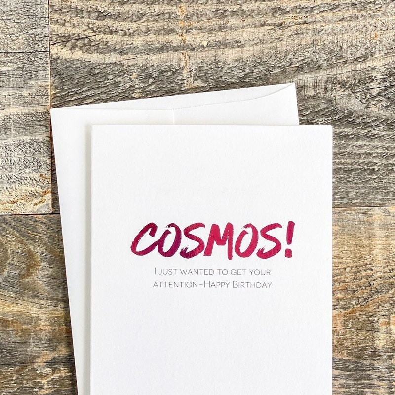 Happy Birthday, Cosmo - Etsy