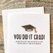 Foiled High School or College Graduation Congratulation | Class of 2026 ...