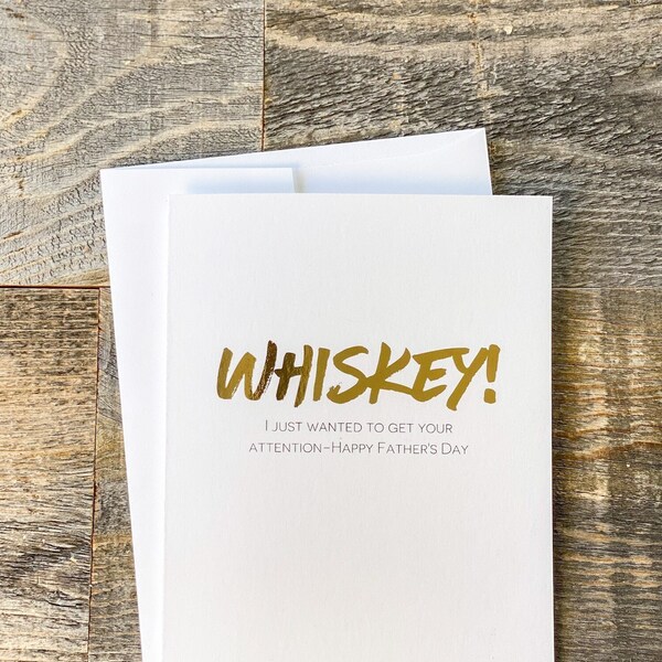 Whiskey Card - Etsy