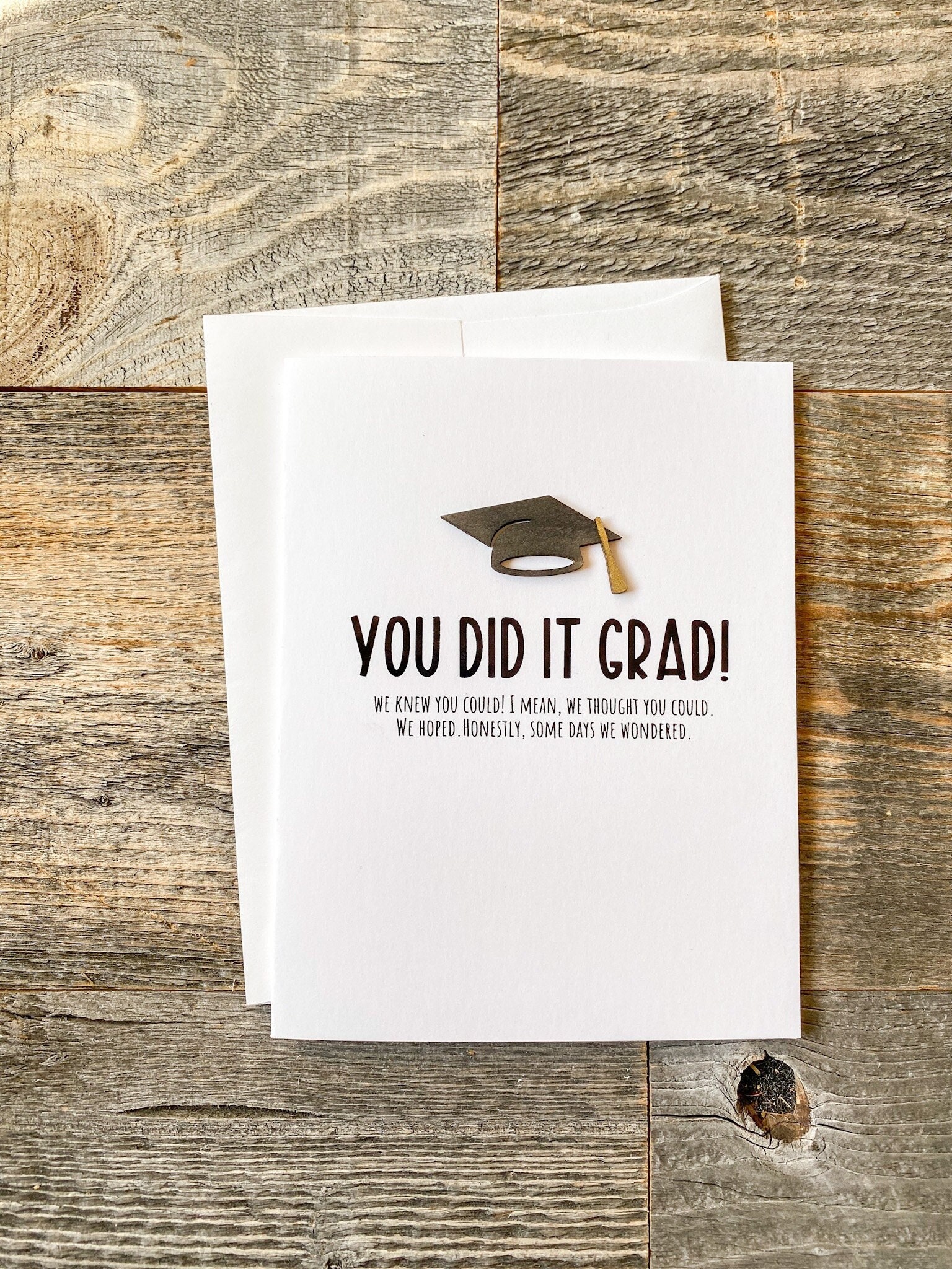 Foiled High School or College Graduation Congratulation | Class of 2026 ...