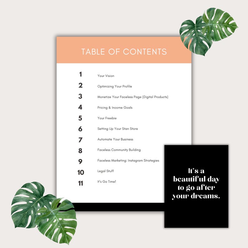 The Faceless Beginners Guide | Build a Digital Product Business ...
