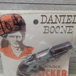 1950s RARE Daniel Boone Palmer Plastics Flintlock Clicker - Etsy