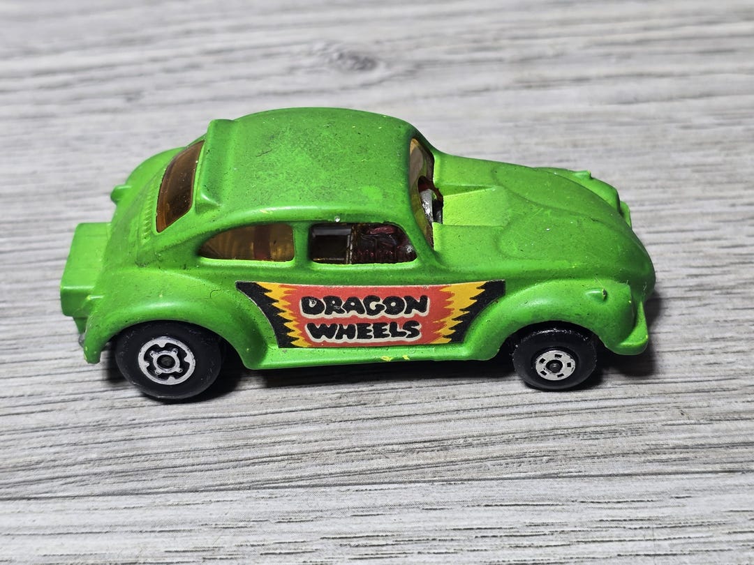 1972 Matchbox Superfast Dragon Wheels No 43 Green Made in England ...